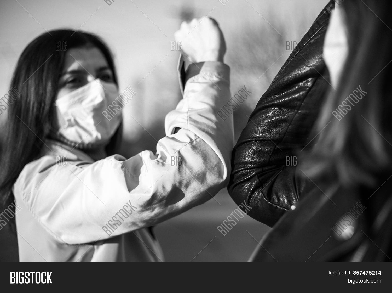 Elbow Greetings Two Image & Photo (Free Trial) | Bigstock