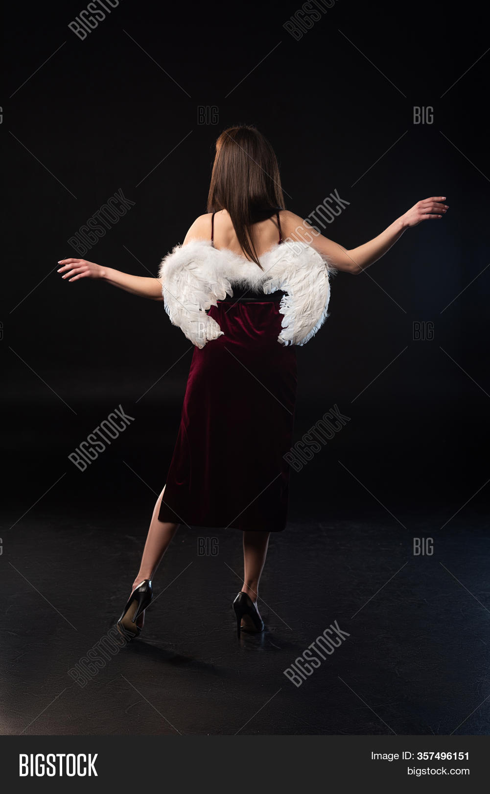 Back View Woman Dress Image & Photo (Free Trial) | Bigstock
