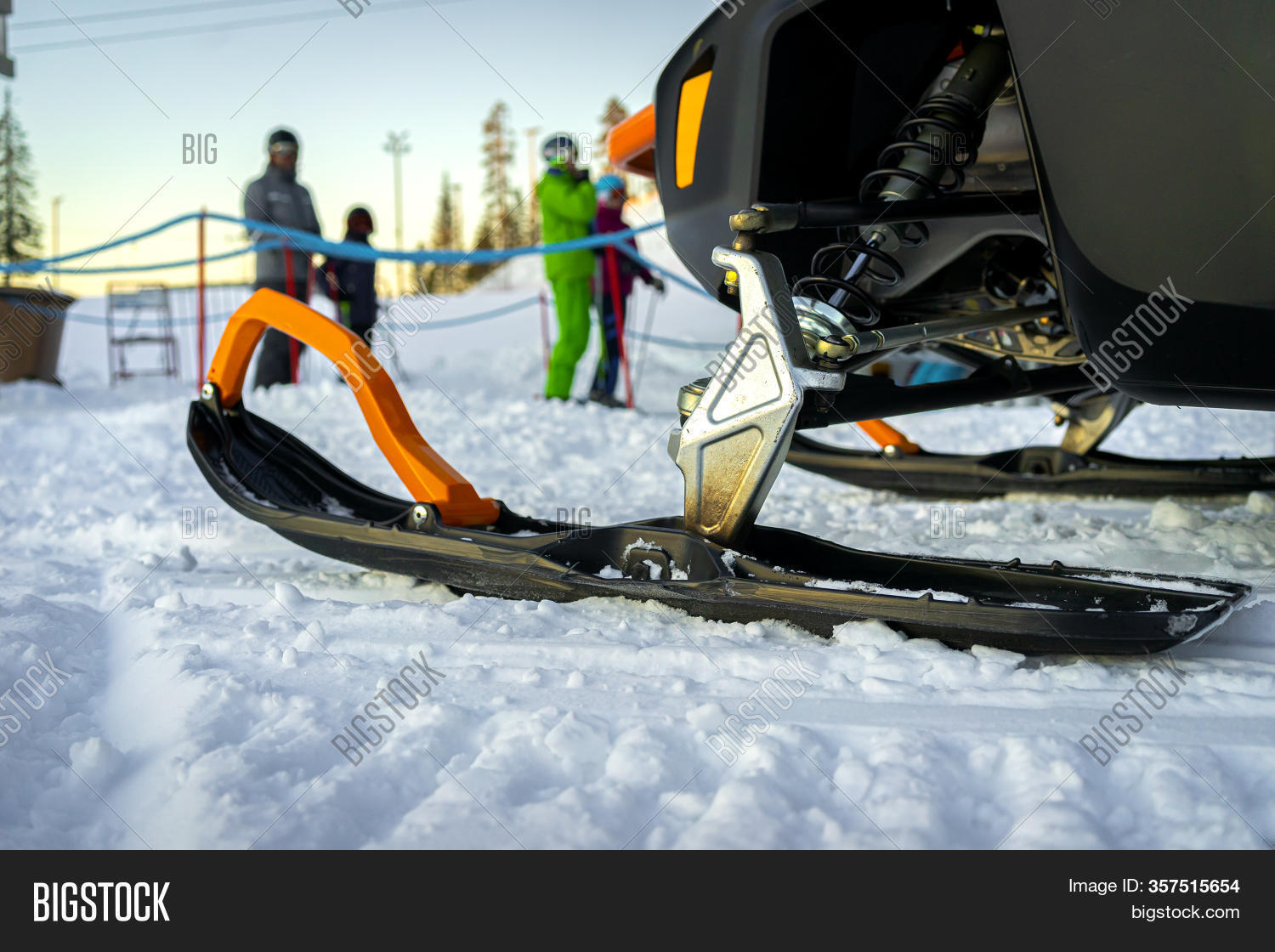 Close- Snowy Runners Image & Photo (Free Trial) | Bigstock