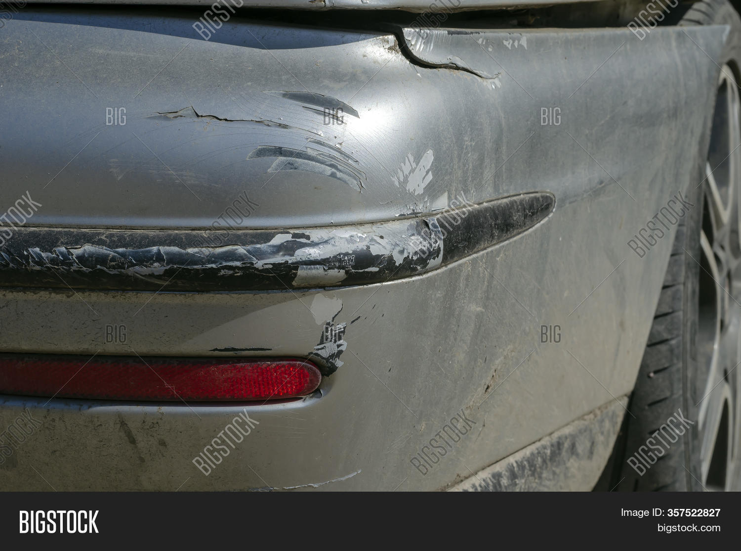 Damaged Rear Bumper Image & Photo (Free Trial) | Bigstock