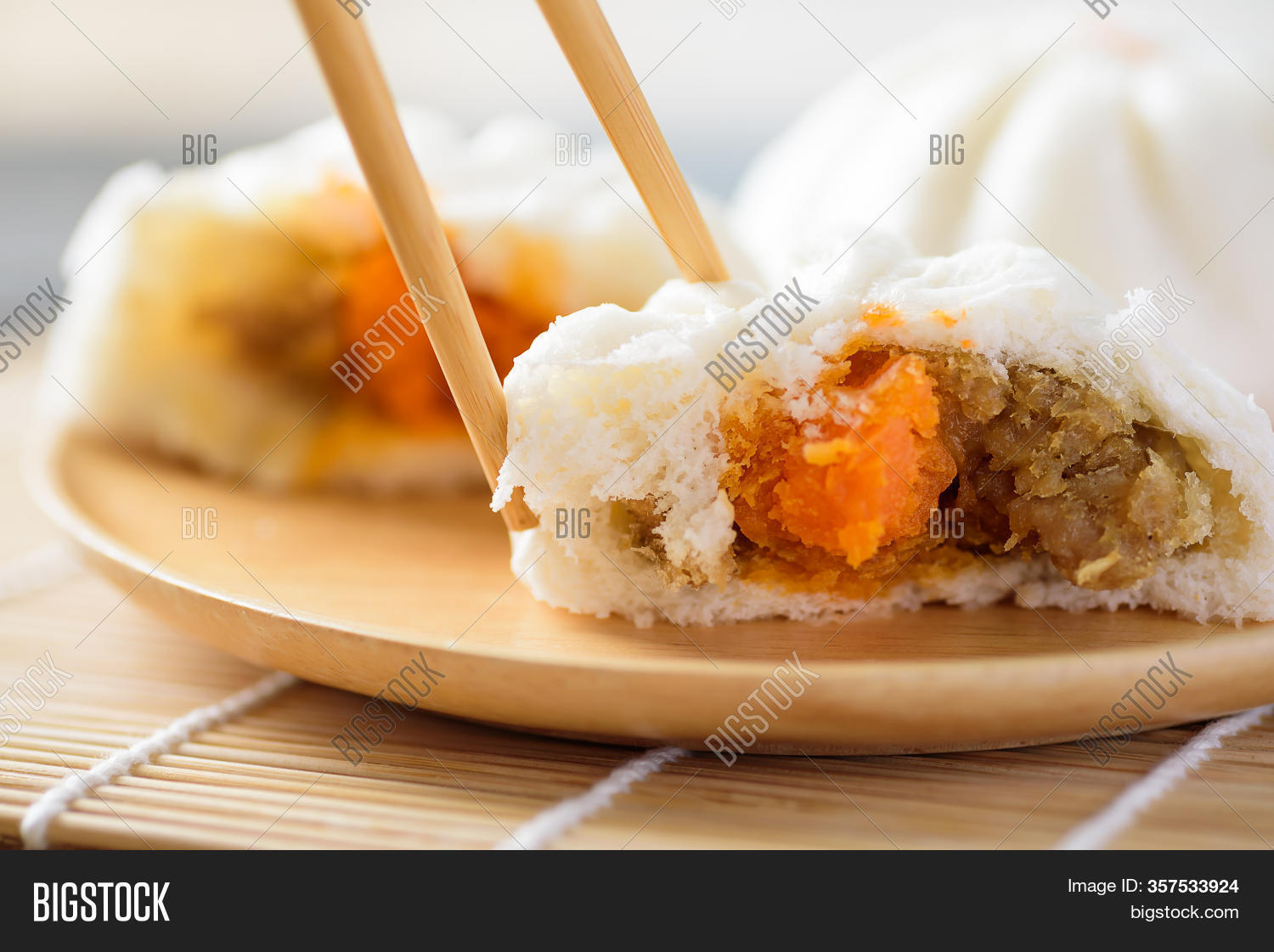 Steamed Buns Stuffed Image & Photo (Free Trial) | Bigstock