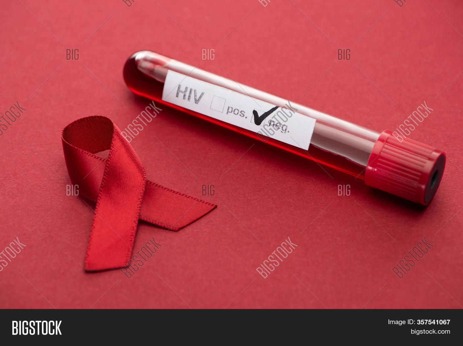Red Awareness Aids Image & Photo (Free Trial) | Bigstock
