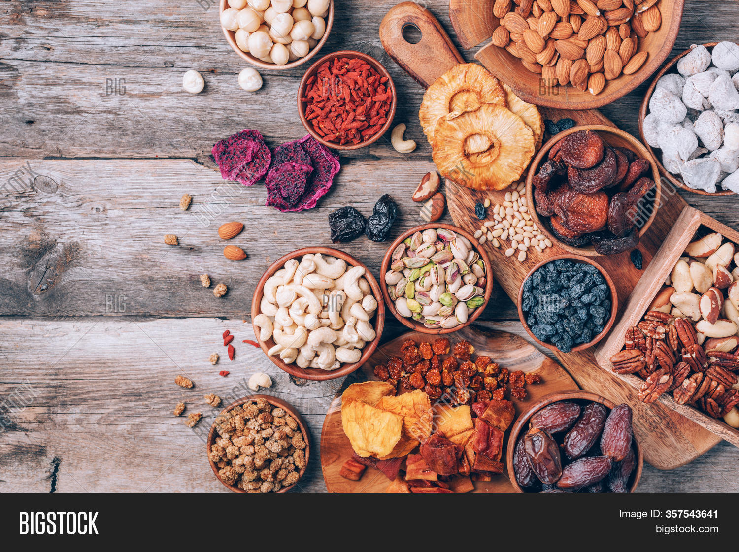 Assortment Nuts Dried Image & Photo (Free Trial) | Bigstock