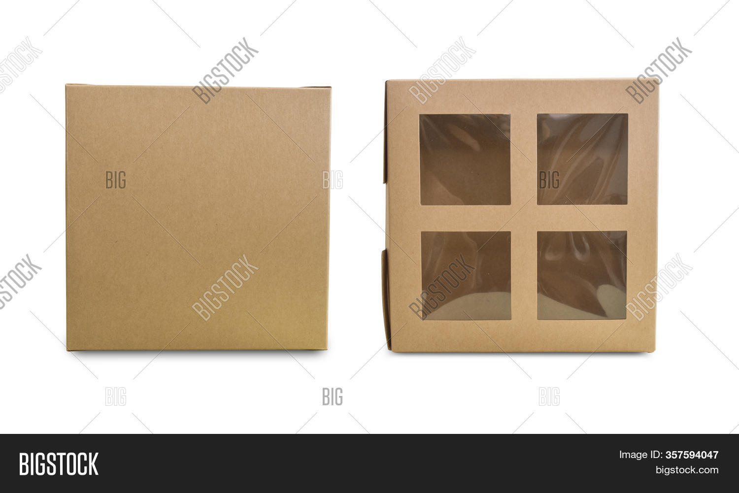 Cardboard Box Isolated Image & Photo (Free Trial) | Bigstock