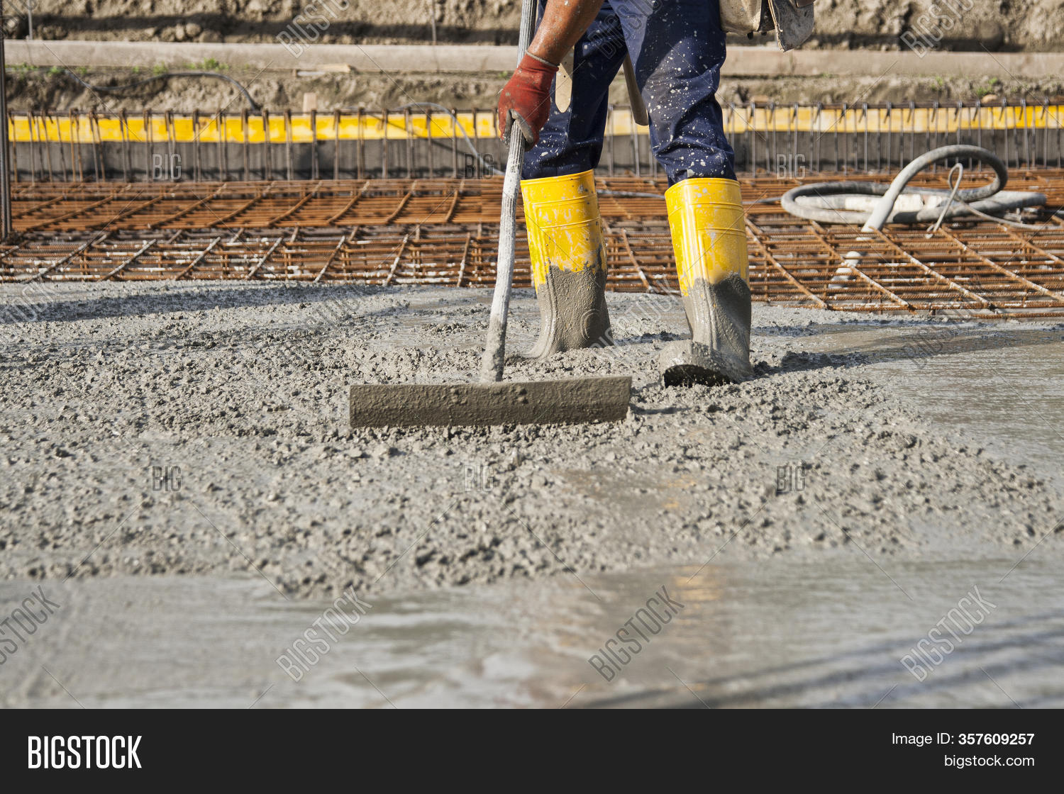 Two Bricklayers Work Image & Photo (Free Trial) | Bigstock