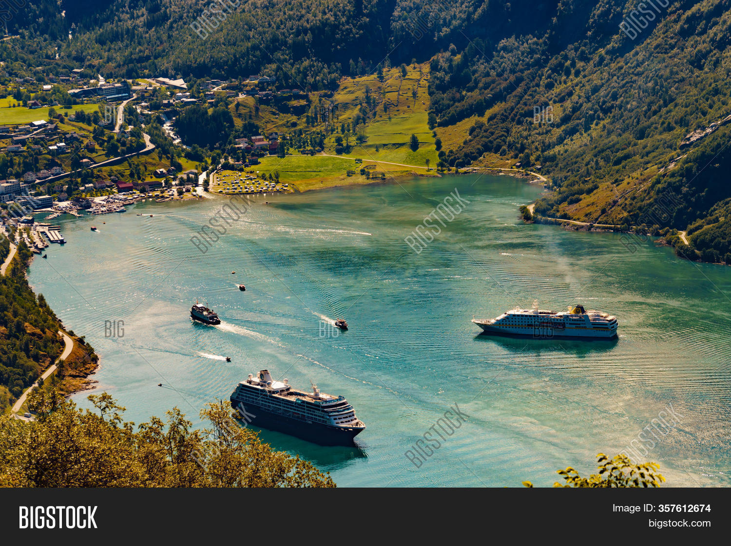 Geiranger, Norway - Image & Photo (Free Trial) | Bigstock