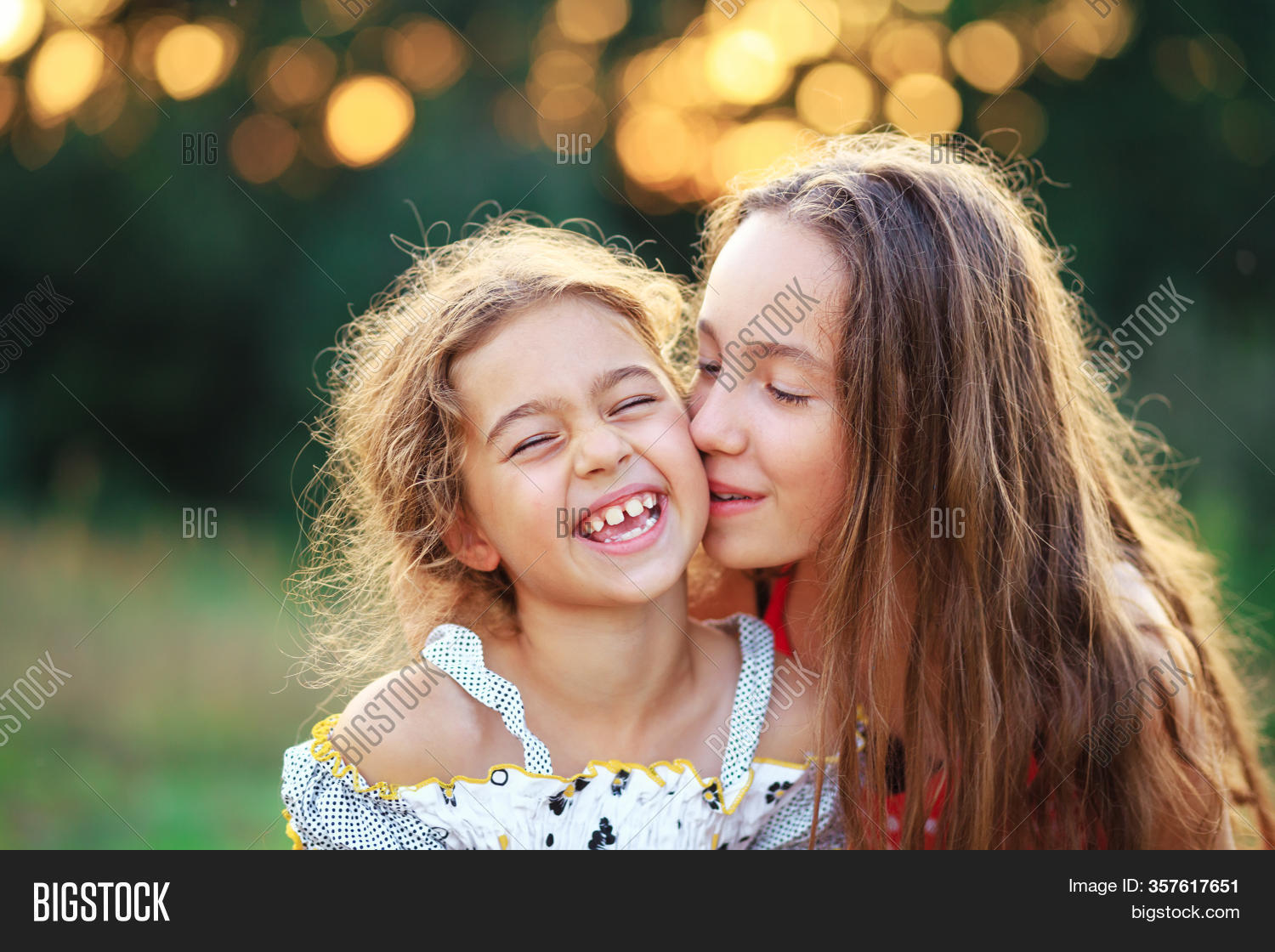 Two Cute Little Girls Image & Photo (Free Trial) | Bigstock