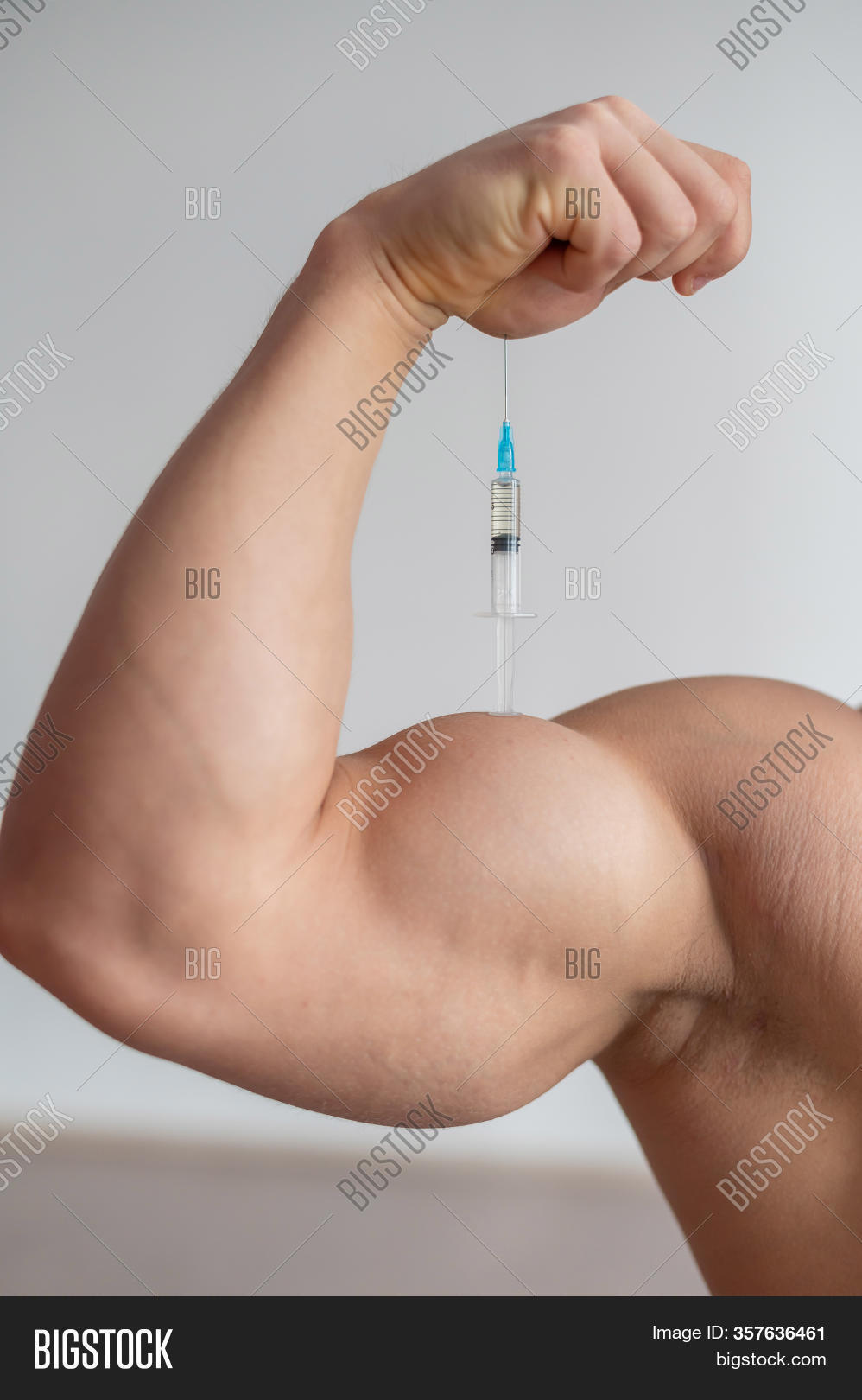 Close- Male Biceps. Image & Photo (Free Trial) | Bigstock