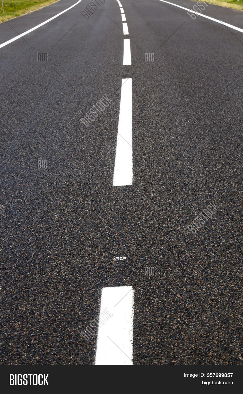 White Road Markings Image & Photo (Free Trial) | Bigstock