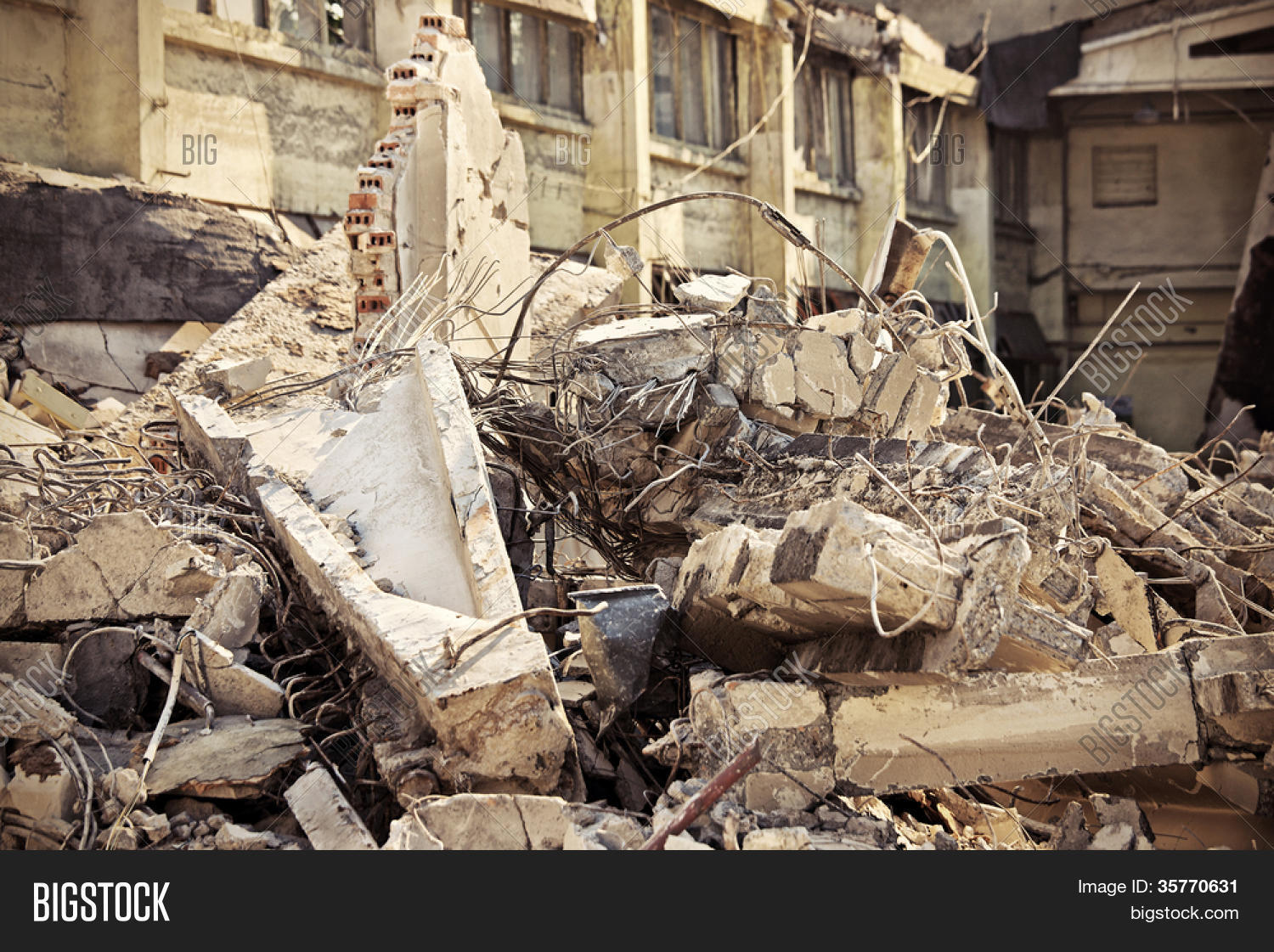 Picture O Heap Rubble Image & Photo (Free Trial) | Bigstock