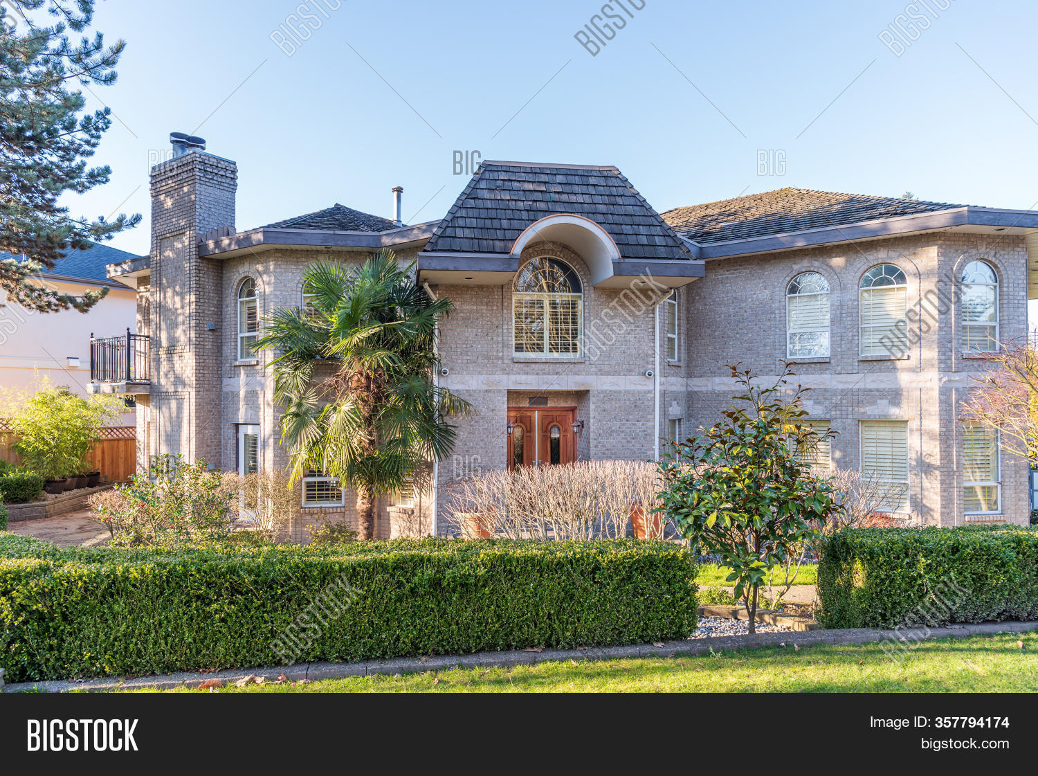 Houses Suburb Summer Image & Photo (Free Trial) | Bigstock