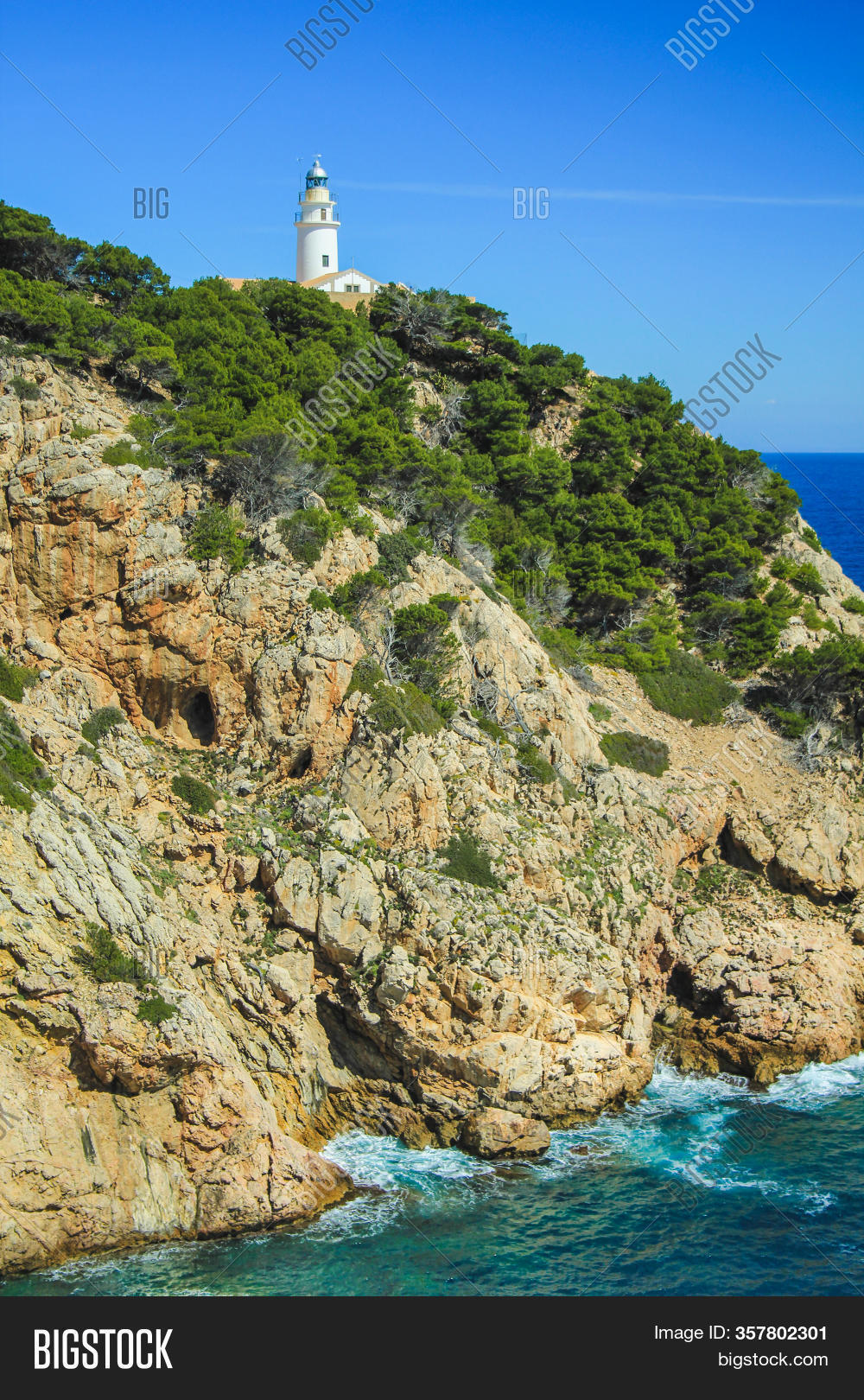 Faro De Capdepera Image & Photo (Free Trial) | Bigstock