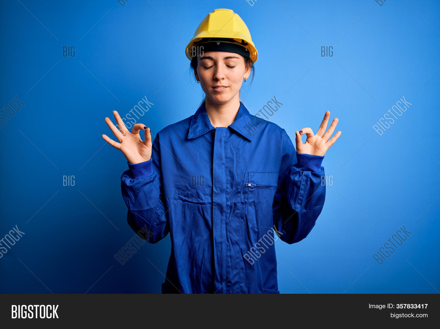 Young Beautiful Worker Image & Photo (Free Trial) | Bigstock