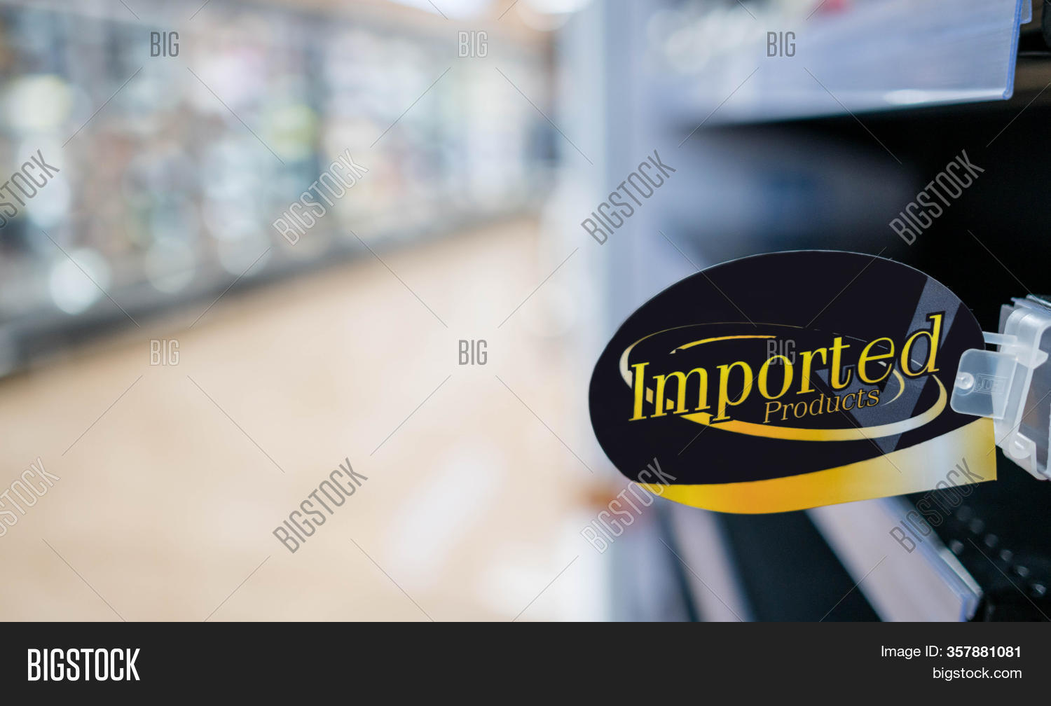 Imported Product Sign Image & Photo (Free Trial) | Bigstock