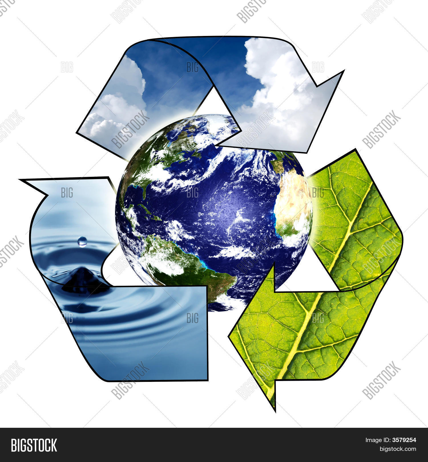 Planet Earth Recycle Image & Photo (Free Trial) | Bigstock
