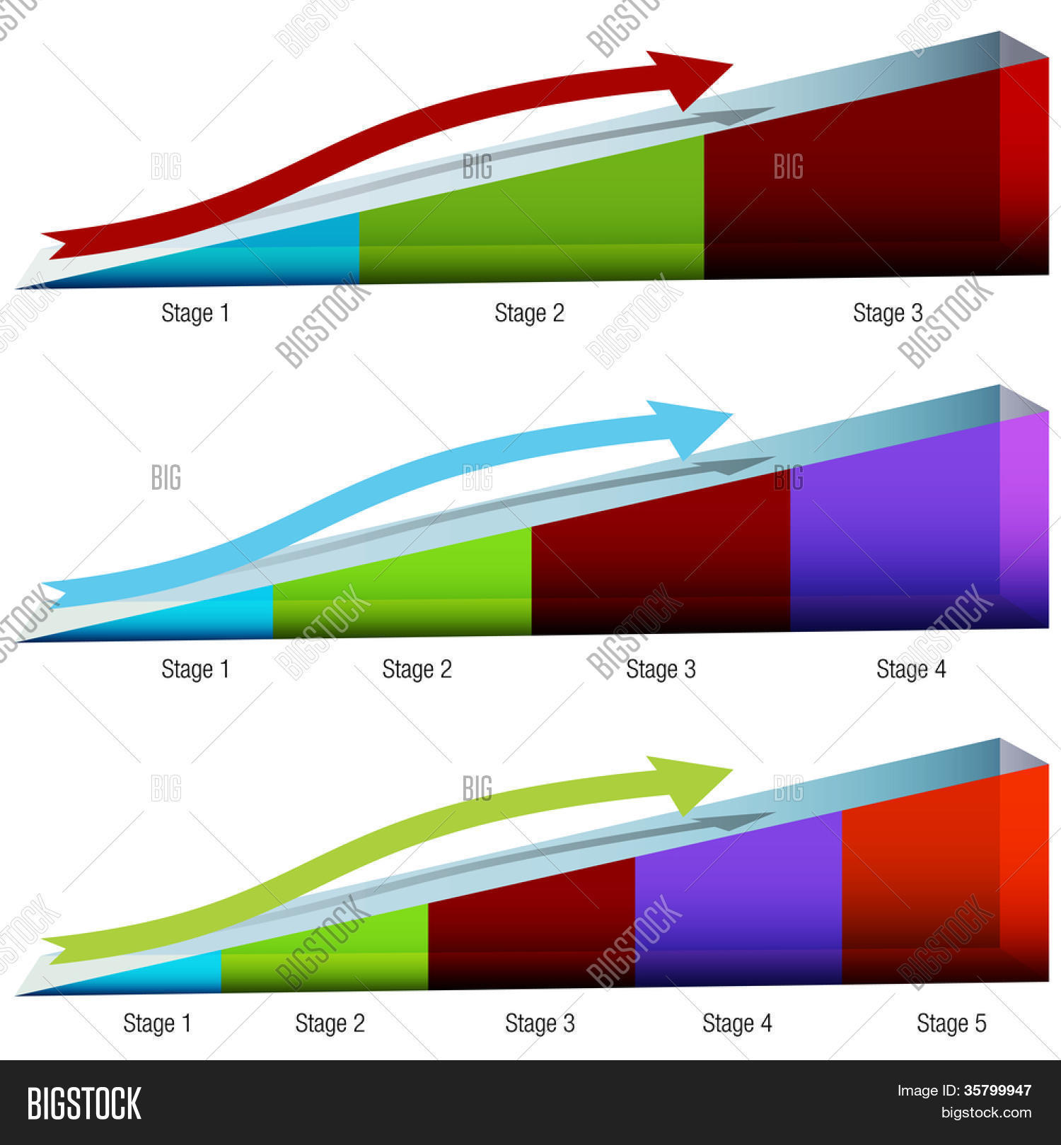 Image Set 3d Ramp Image & Photo (Free Trial) | Bigstock