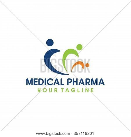 Medical Pharma Logo Vector & Photo (Free Trial) | Bigstock