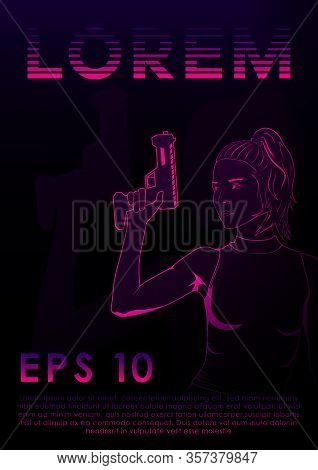 Synthwave Cyberpunk Vector & Photo (Free Trial) | Bigstock