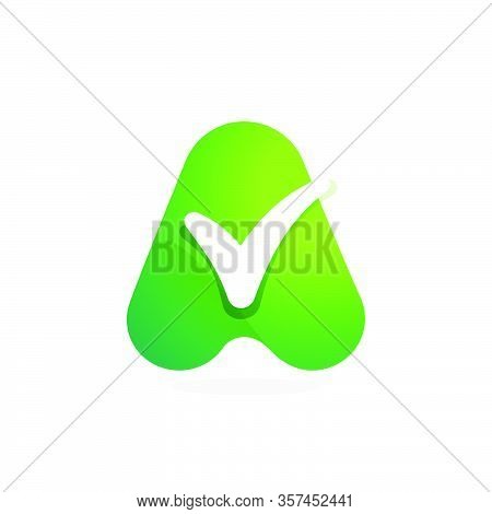 Letter Green Logo Vector & Photo (Free Trial) | Bigstock