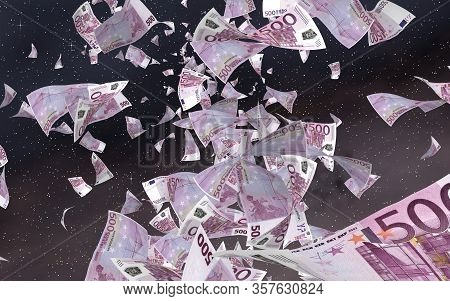Flying Euro Banknotes Image & Photo (Free Trial) | Bigstock