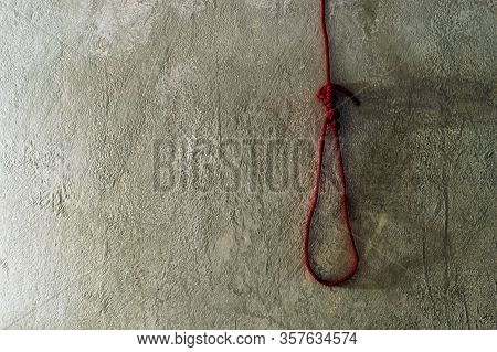 Red Rope Noose On Image & Photo (Free Trial) | Bigstock