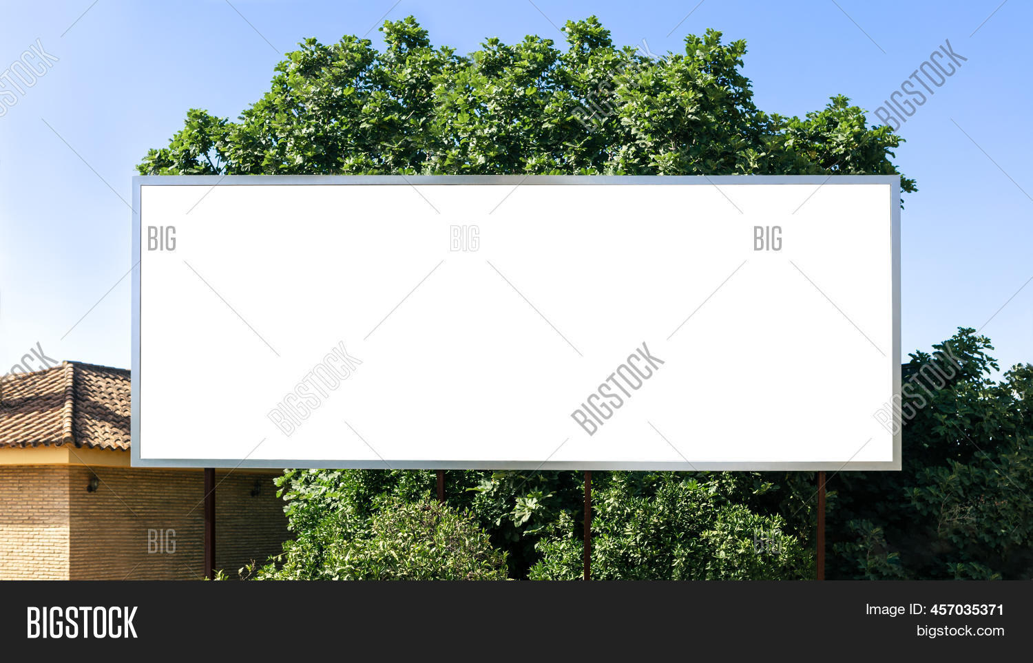 Blank Signage Sign Image & Photo (Free Trial) | Bigstock