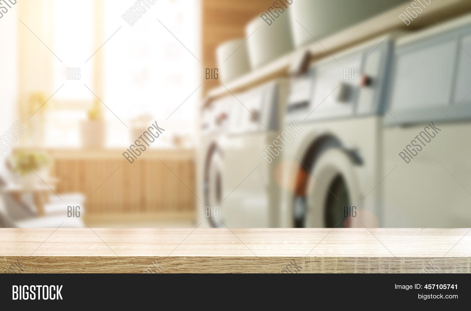 Laundry Room Table Image & Photo (Free Trial) | Bigstock