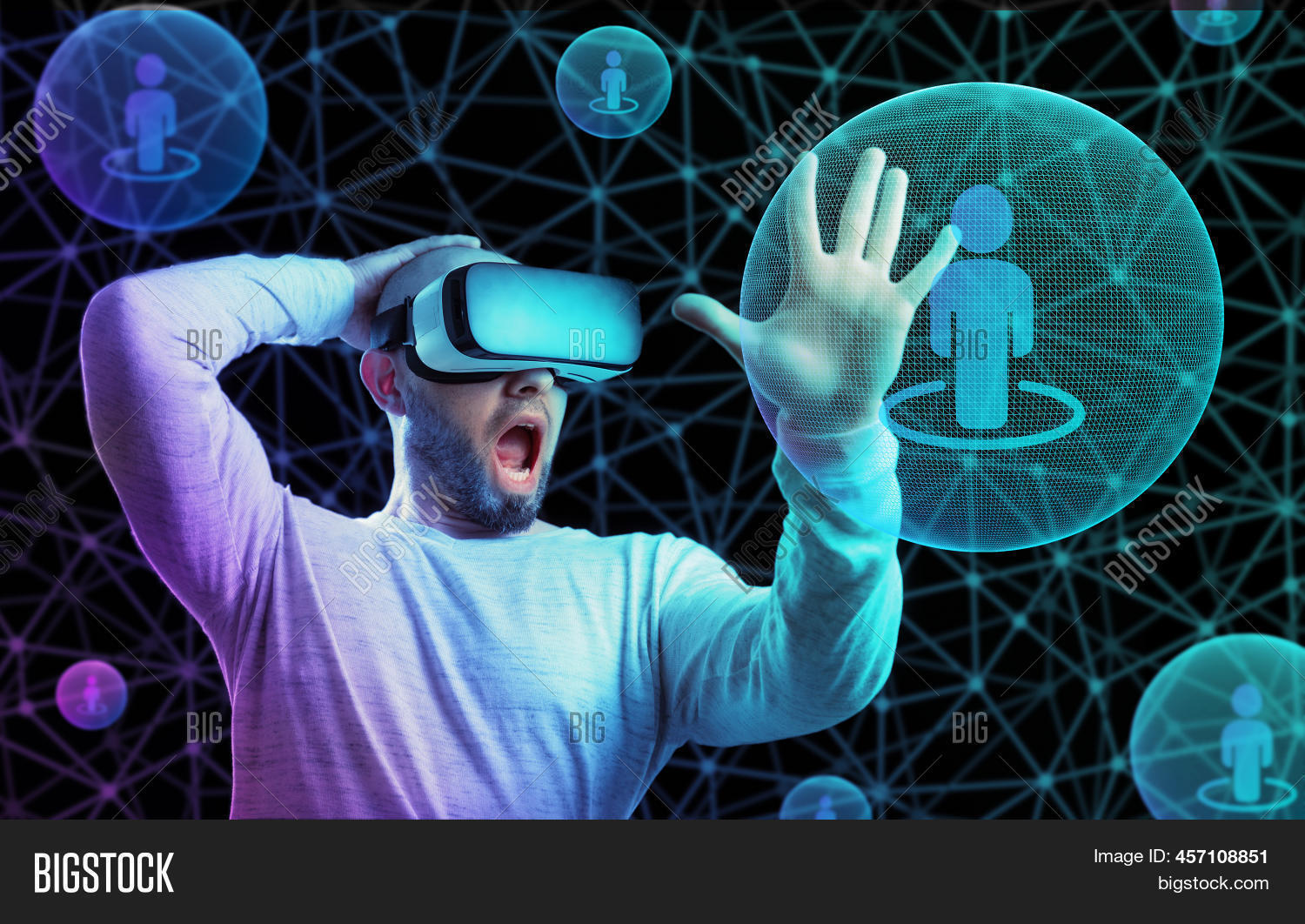 Metaverse. Portrait Image & Photo (Free Trial) | Bigstock