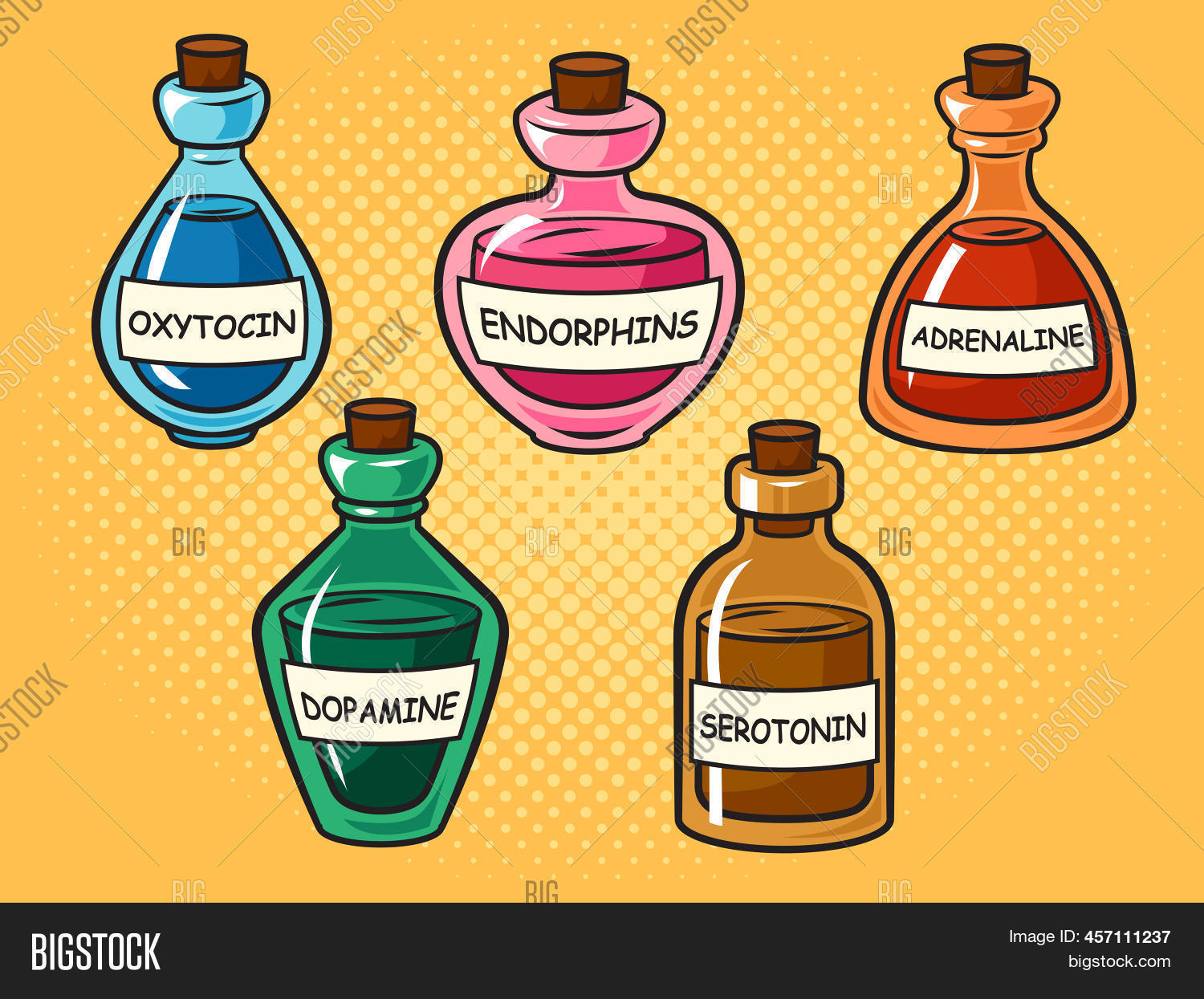Hormone Bottles Image & Photo (Free Trial) | Bigstock