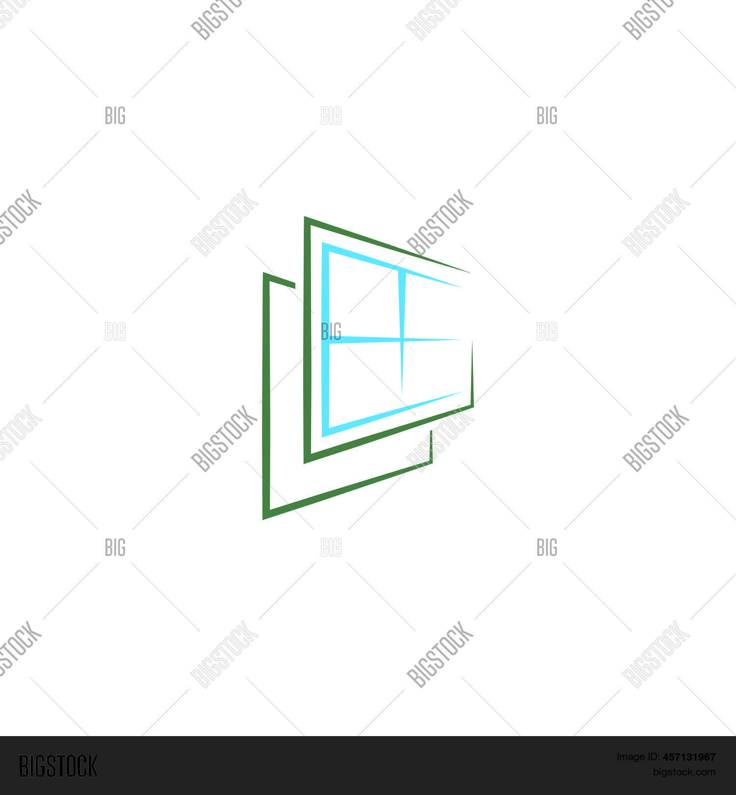 House Windows Logo Vector & Photo (Free Trial) | Bigstock
