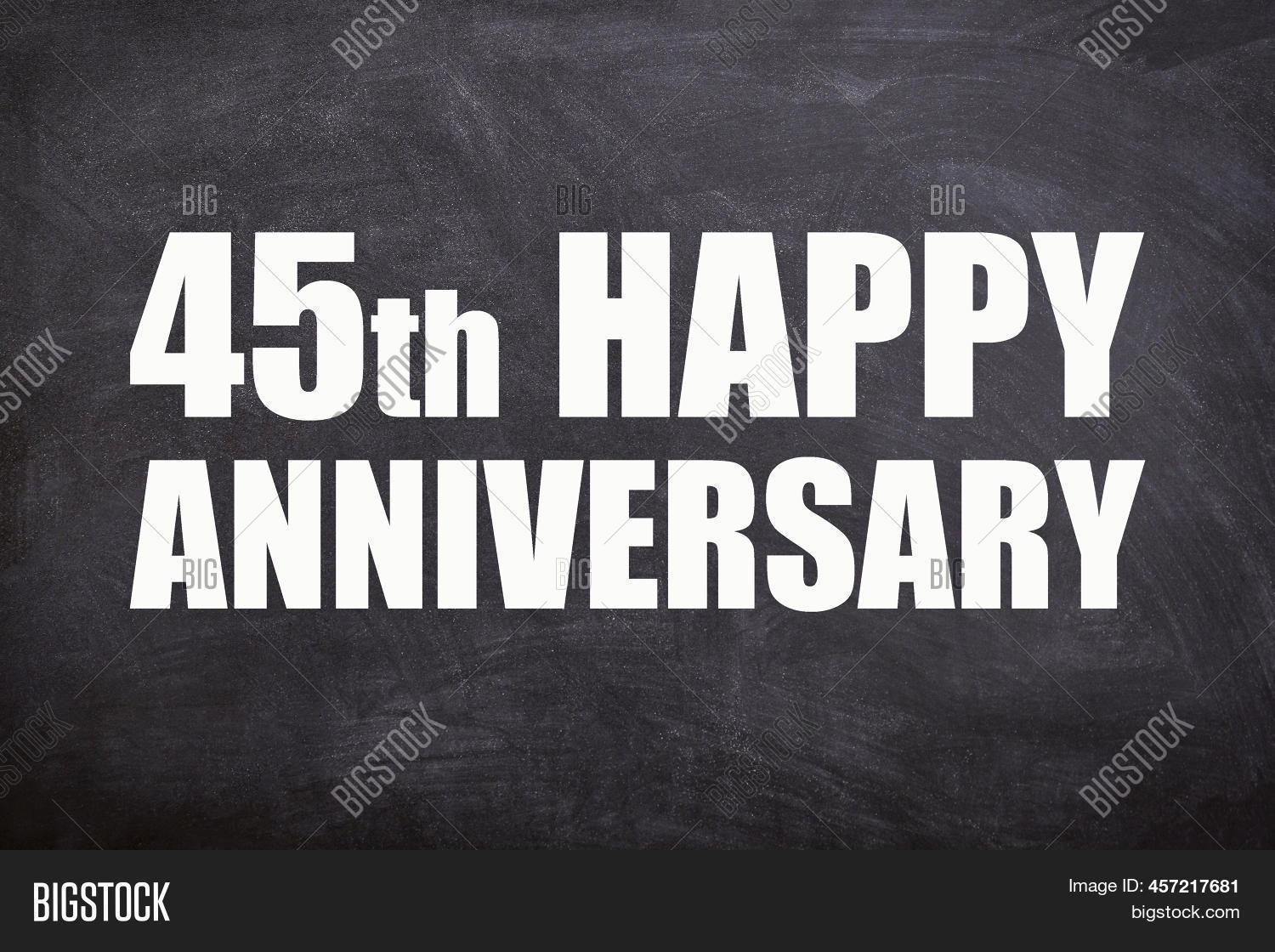 45th Happy Anniversary Image & Photo (Free Trial) | Bigstock