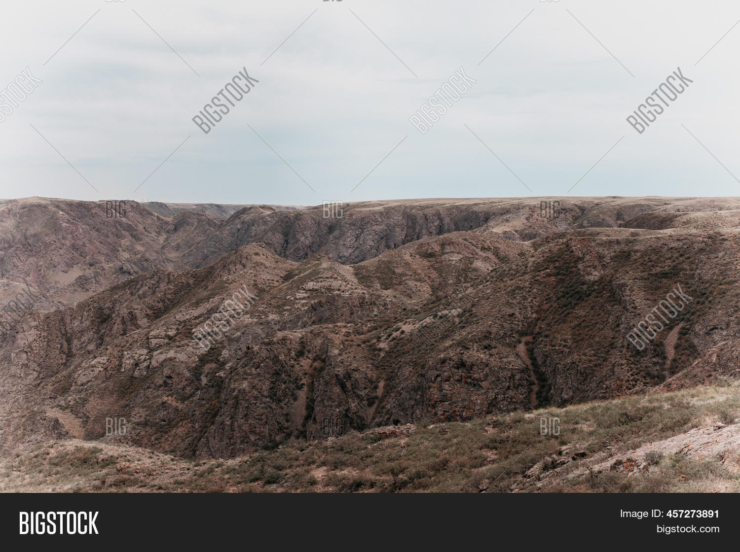 Rocky Terrain Steppes Image & Photo (Free Trial) | Bigstock