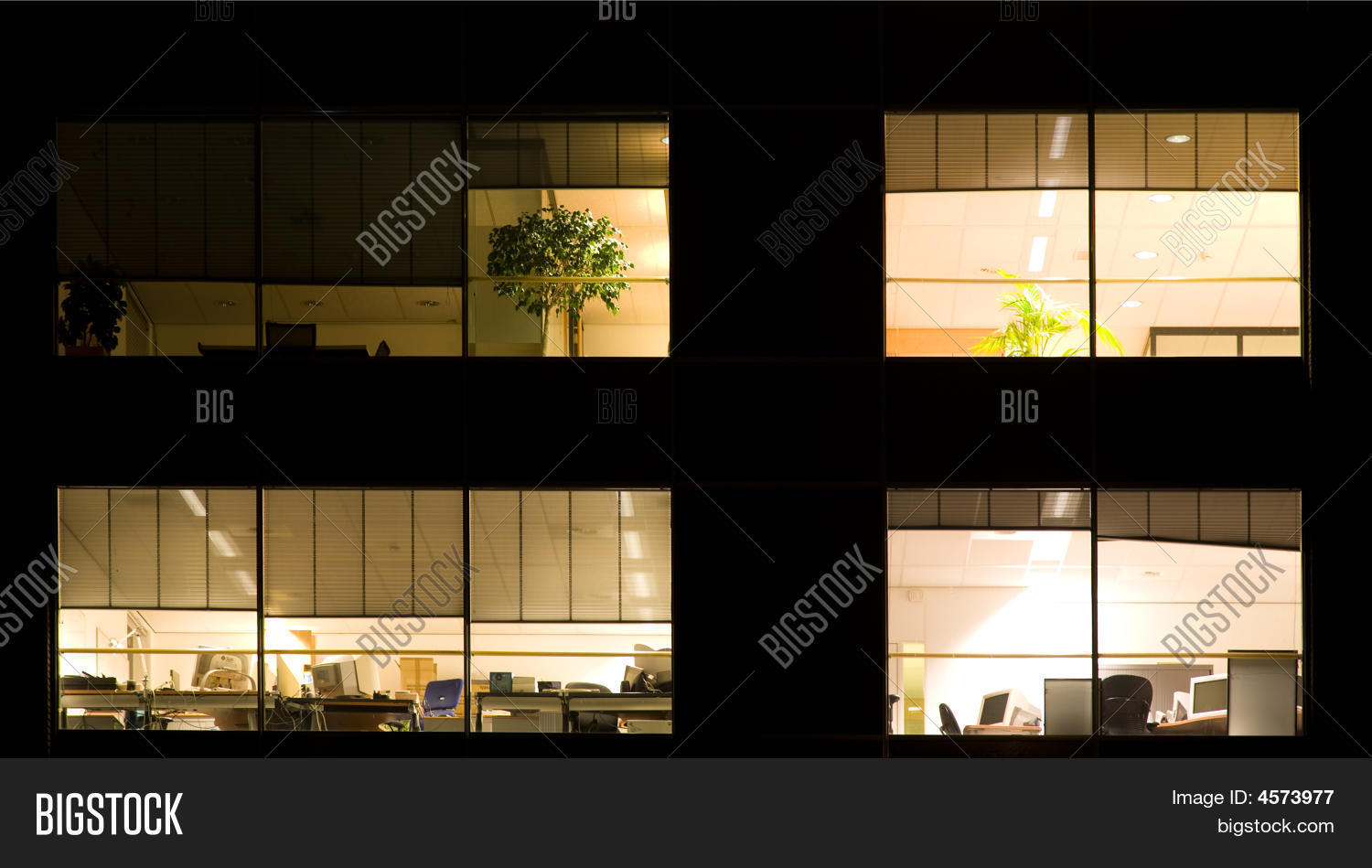 Office Night Image & Photo (Free Trial) | Bigstock
