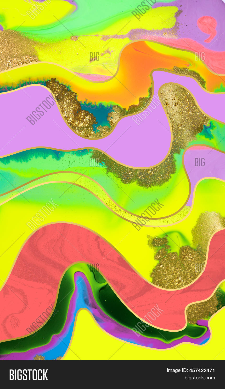 Gold Dust Waves On Image & Photo (Free Trial) | Bigstock