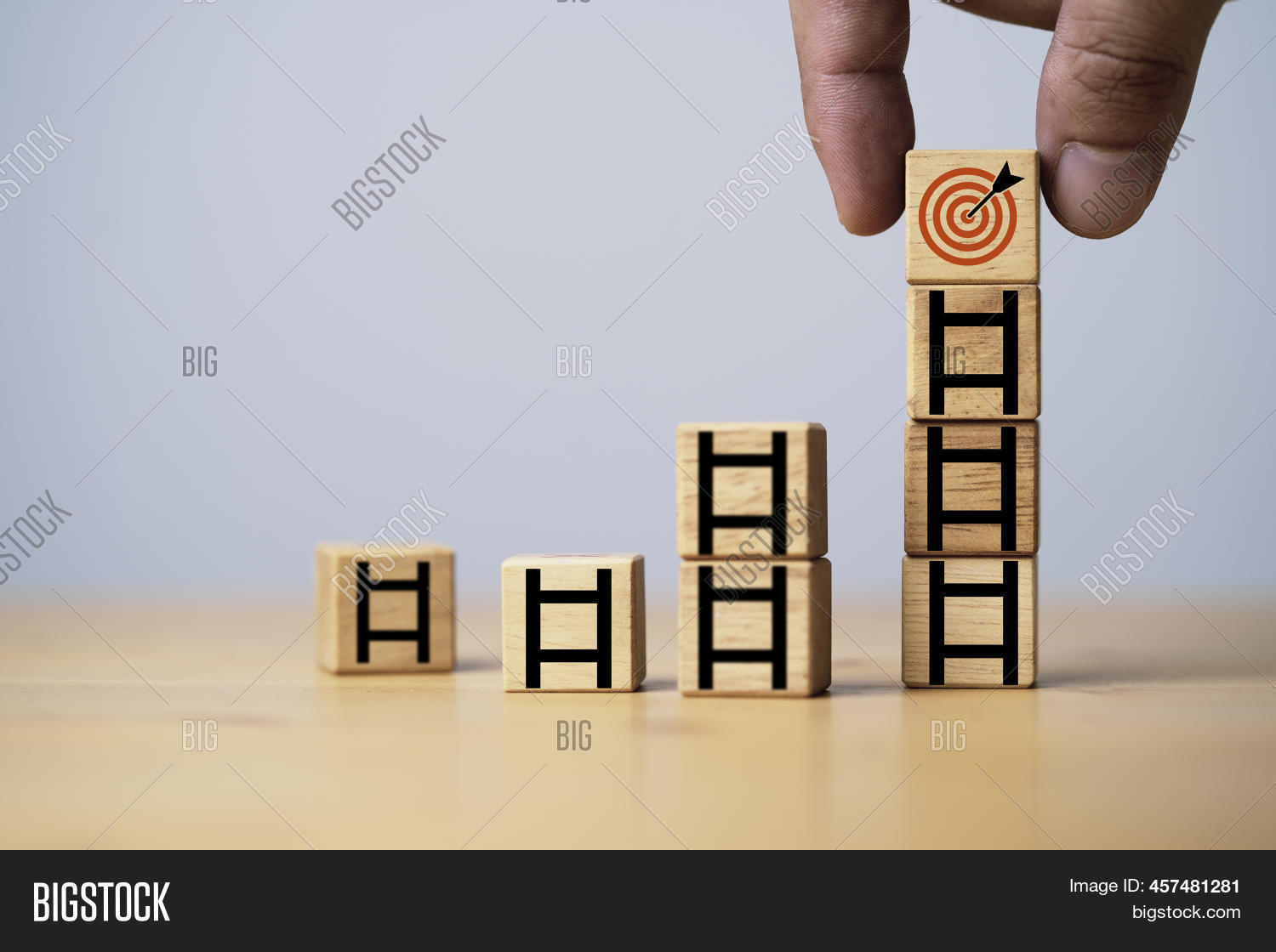 Hand Putting Target Image & Photo (Free Trial) | Bigstock
