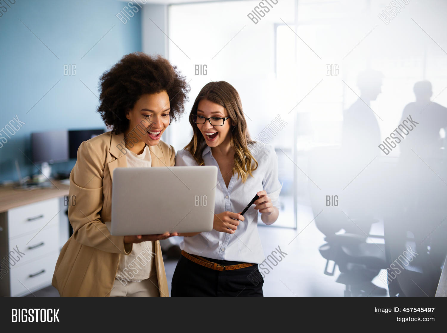 Happy Smiling Business Image & Photo (Free Trial) | Bigstock