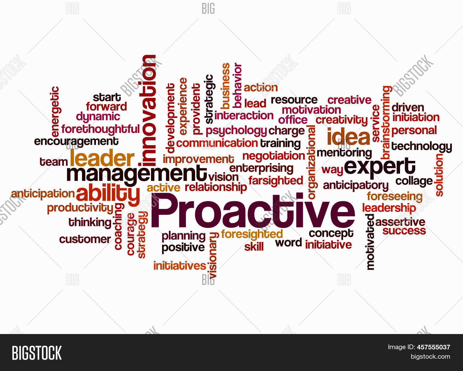 Word Cloud Proactive Image & Photo (Free Trial) | Bigstock