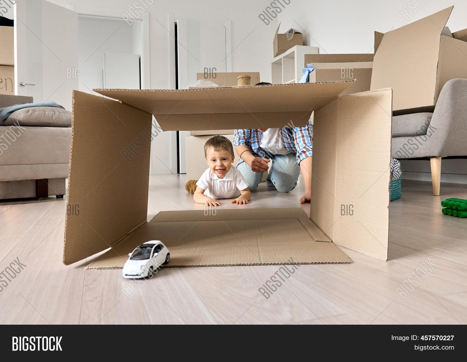 Happy Kid Son Playing Image & Photo (Free Trial) | Bigstock