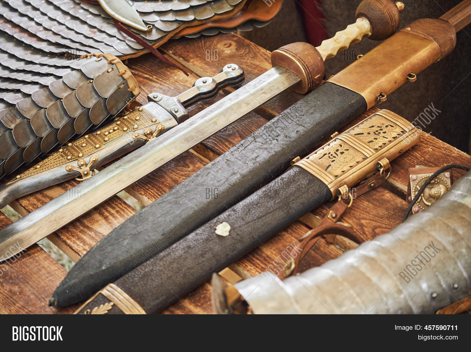 Ancient Roman Weapons Image & Photo (Free Trial) | Bigstock