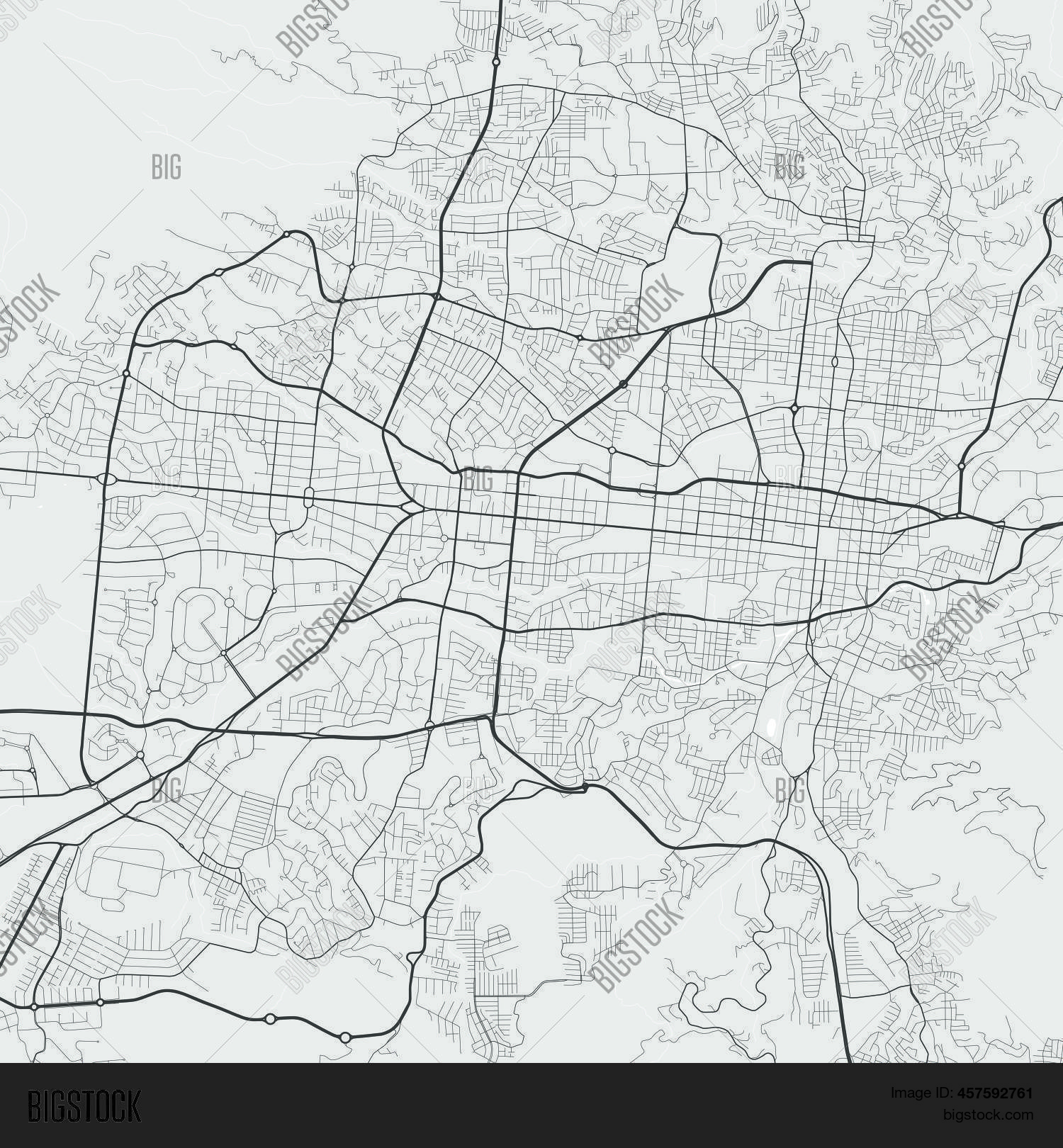 Vector Map San Vector & Photo (Free Trial) | Bigstock