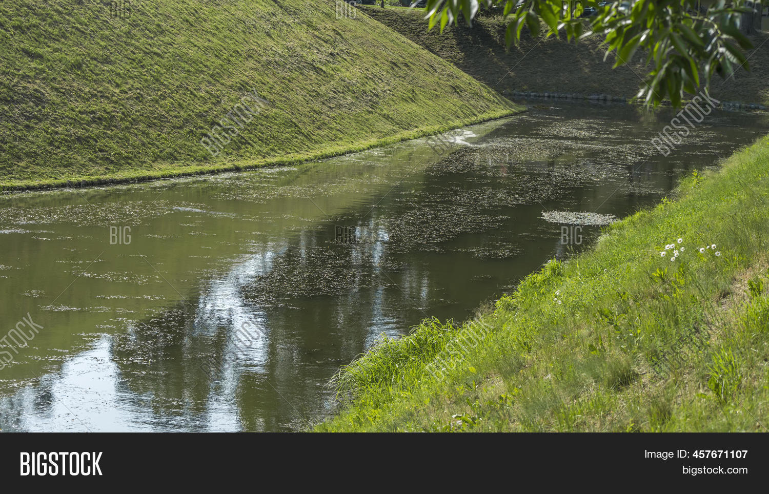 Fortress Moat Water Image & Photo (Free Trial) | Bigstock