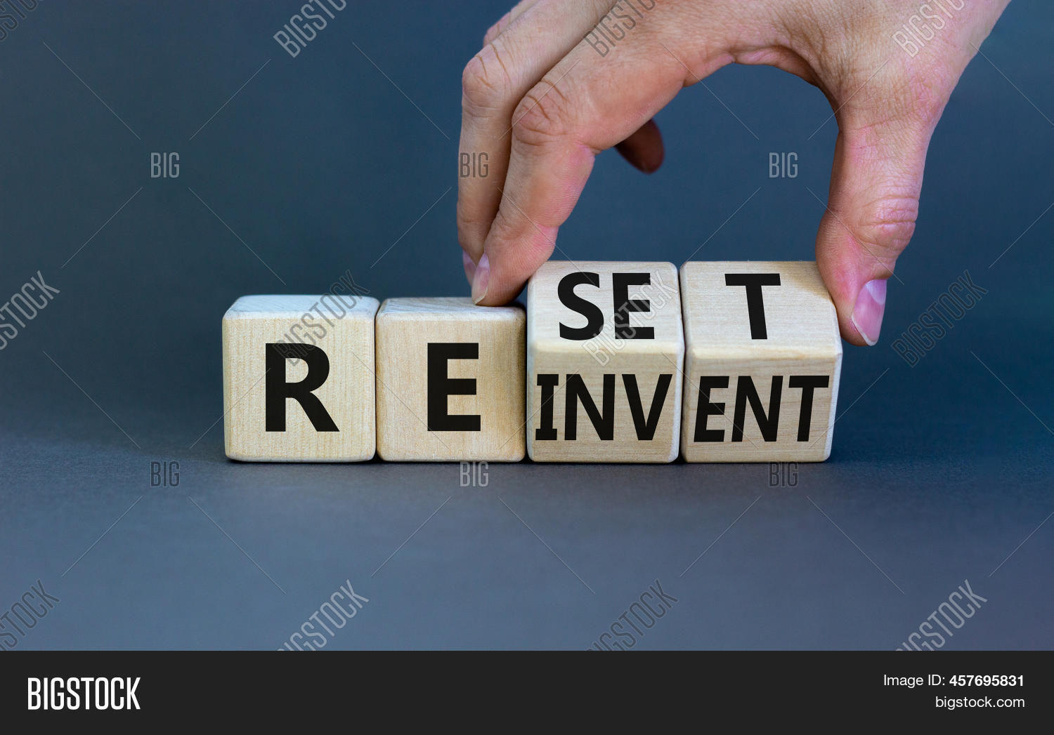 Reinvent Reset Symbol Image & Photo (Free Trial) | Bigstock