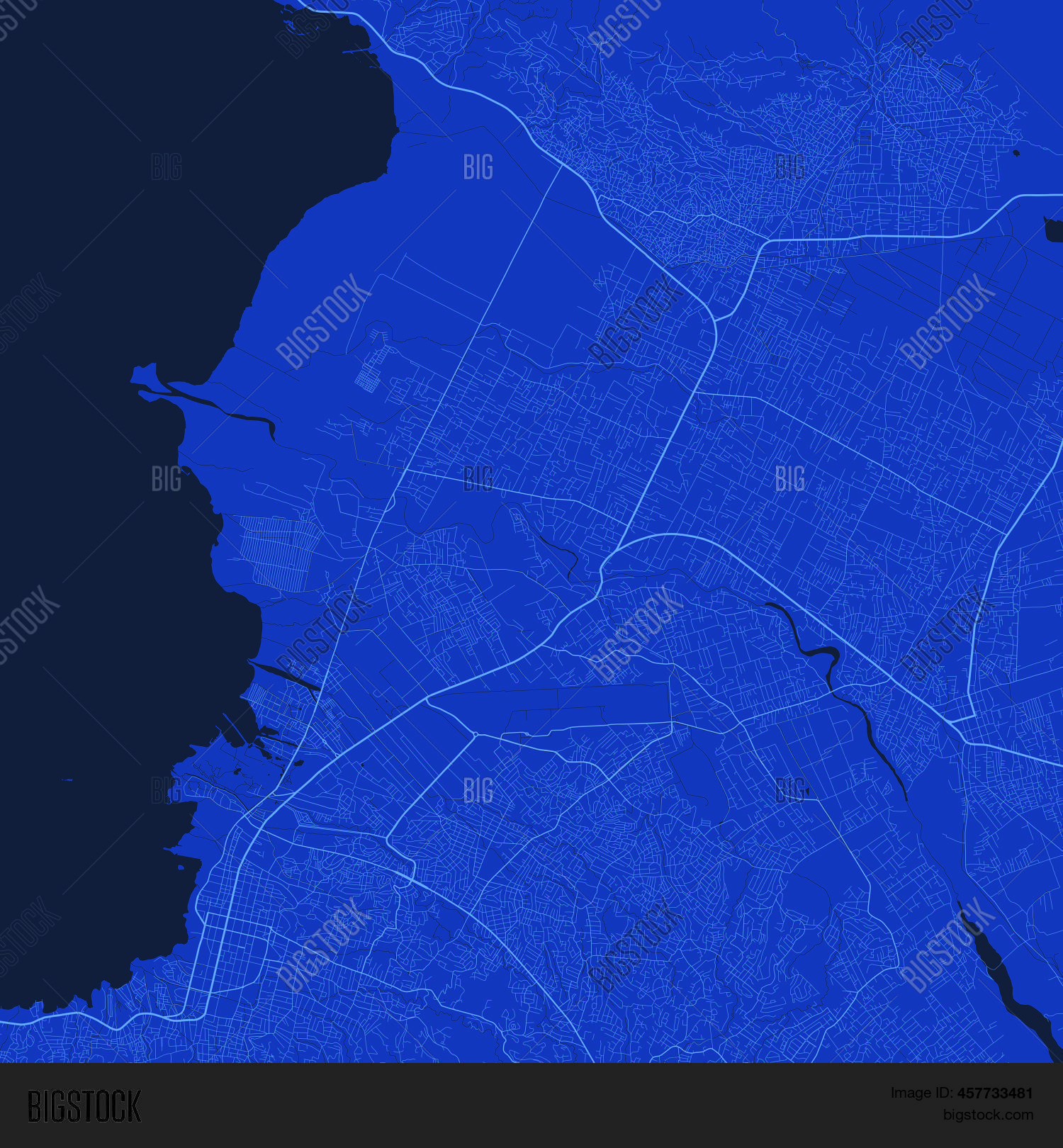 Detailed Vector Map Vector & Photo (Free Trial) | Bigstock