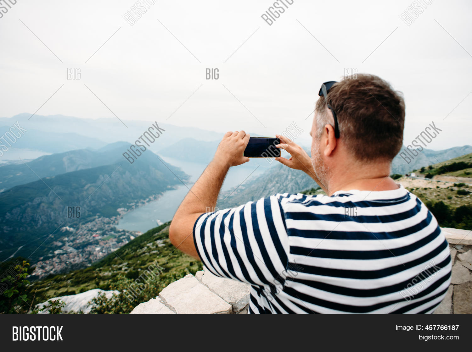 Man On View Point Near Image & Photo (Free Trial) | Bigstock