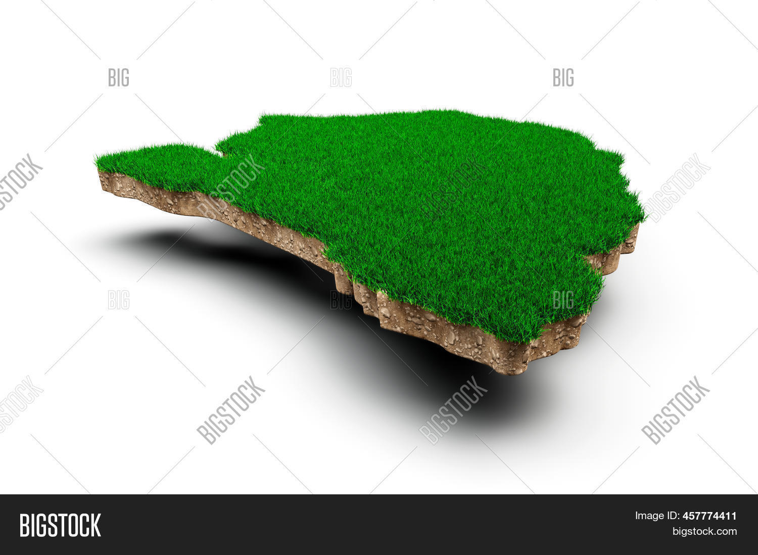 Senegal Map Soil Land Image & Photo (Free Trial) | Bigstock