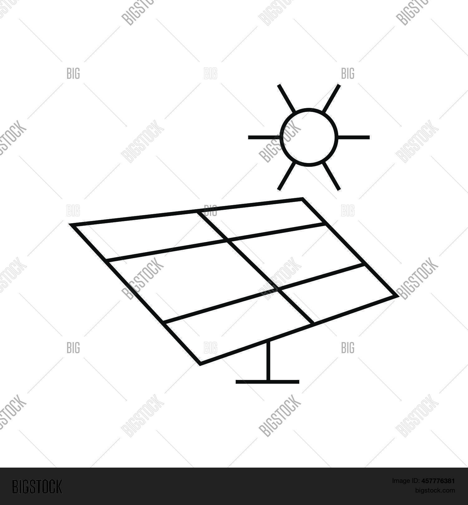 Simple Line Drawing Vector & Photo (Free Trial) | Bigstock