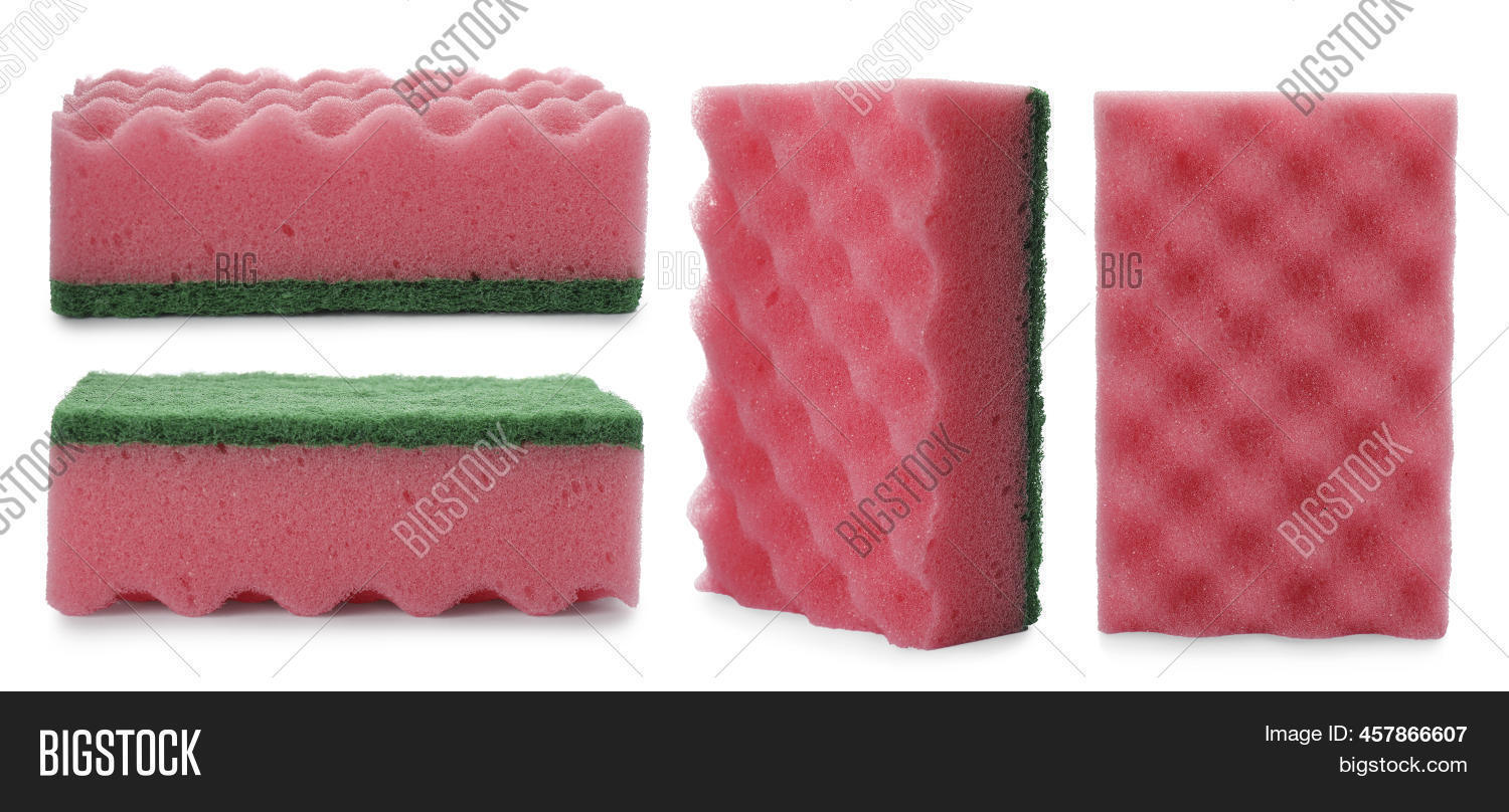 Set Cleaning Sponges Image & Photo (Free Trial) | Bigstock