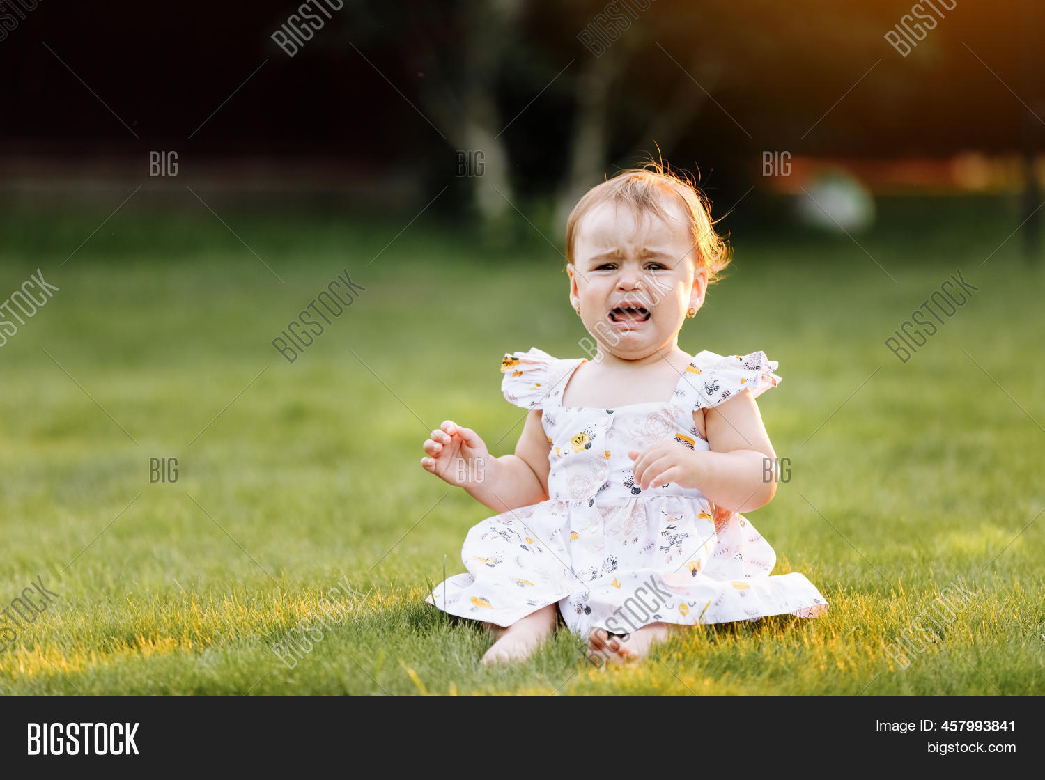 Crying Baby Toddler Image & Photo (Free Trial) | Bigstock