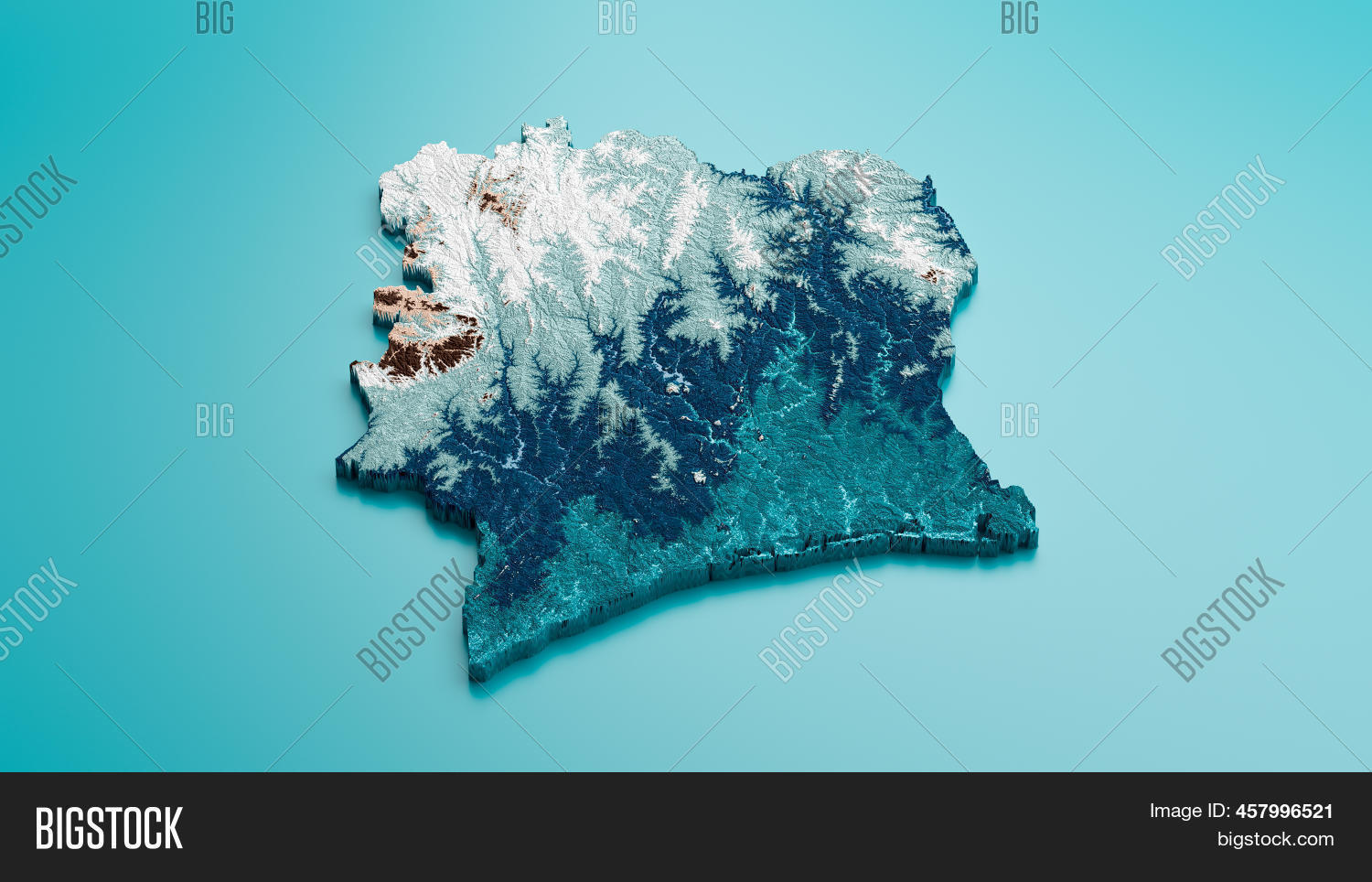 Topographic Ivory Image & Photo (Free Trial) | Bigstock