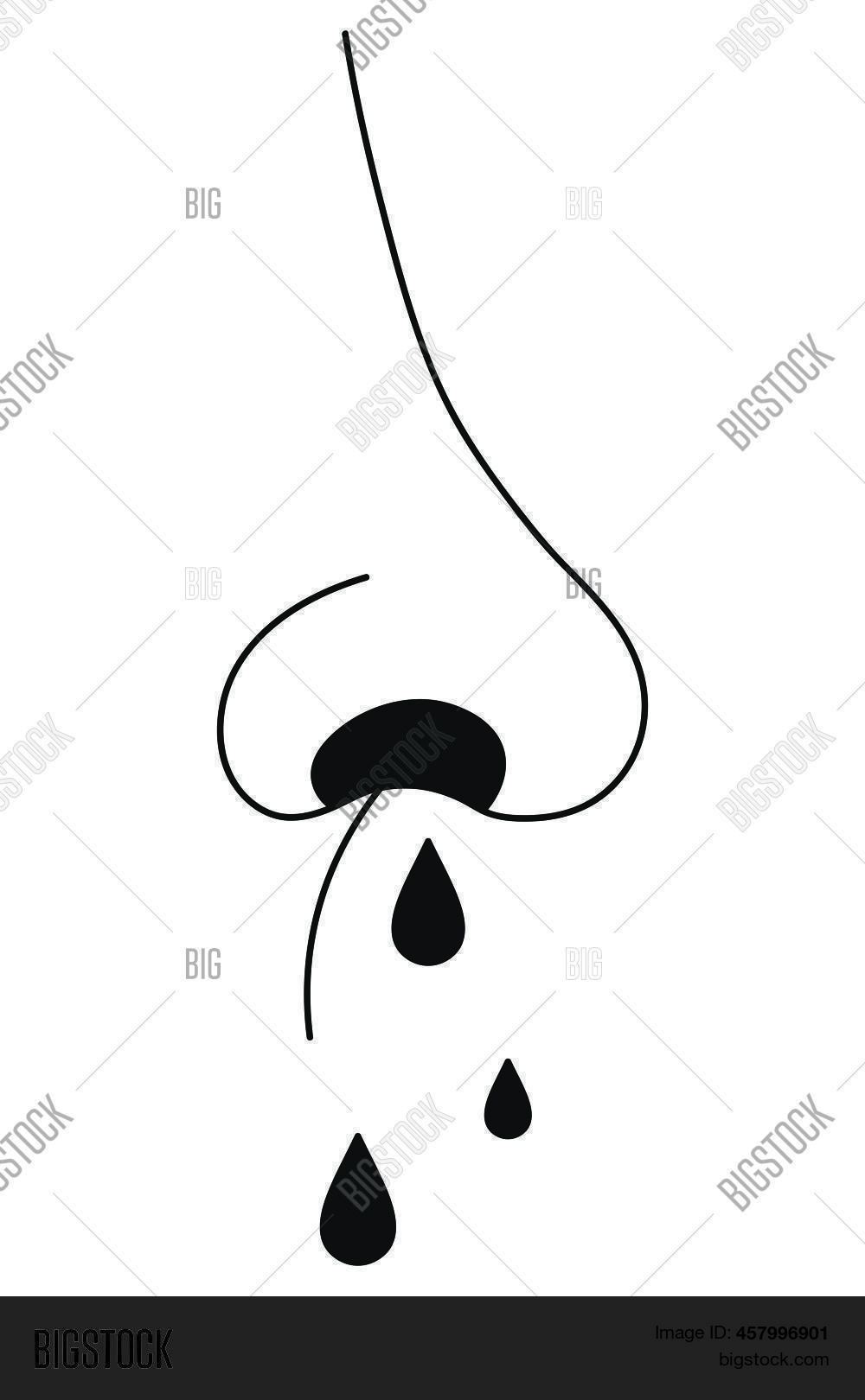 Human Nose. Side View Vector & Photo (Free Trial) | Bigstock